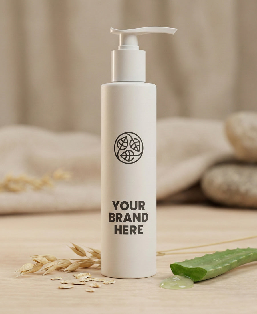 Loción calmante para bebé de avena y aloe - 250 ml. – Made By Nature Labs
