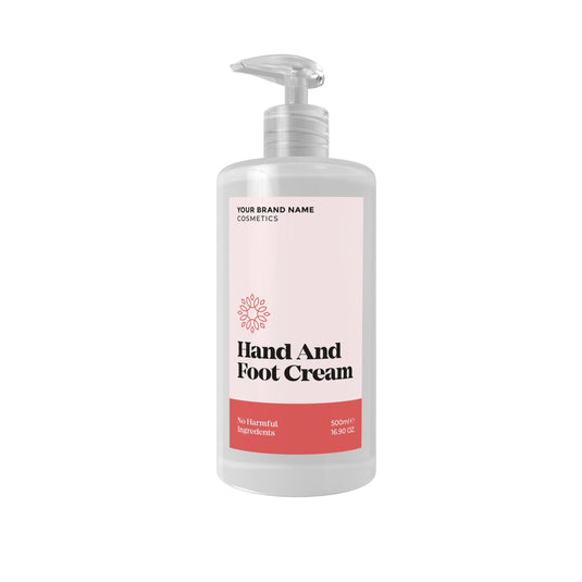 Private Label Manicure & Pedicure Cream - 98% natural - 500 ml. | Made ...